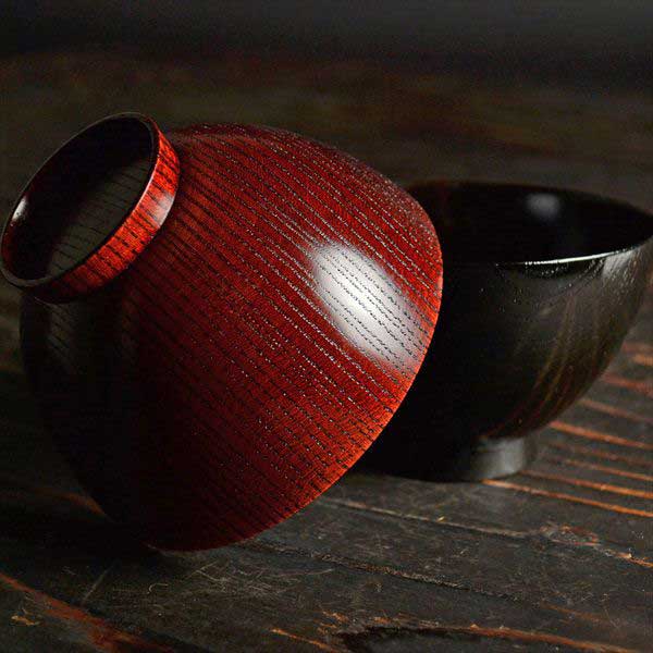 【楽天市場】【LINE友達で300円OFFクーポン】 夫婦椀 赤／黒 ペア ( 夫婦茶碗 めおと茶碗 セット ギフト プレゼント 山中漆器 ...