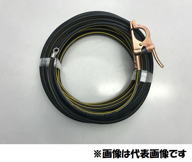 【楽天市場】☆新品☆溶接用WCTアース線 イエローライン(黄/黒) 22SQ 25m 片側端子R22−10 完成品 WCT22：電材110番