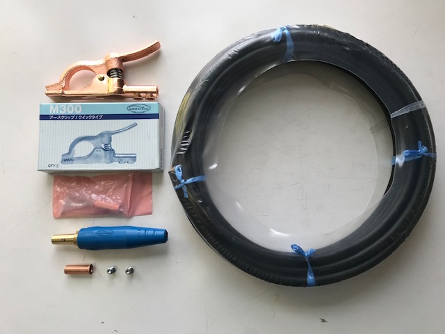 【楽天市場】☆新品☆溶接用キャブタイヤWCT22SQ 10m 付属品付（アースクリップ+ジョイントオス） WCT22：電材110番