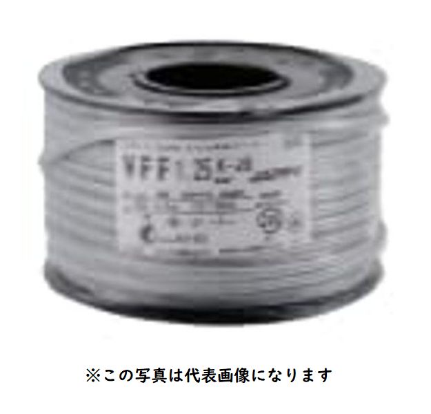 【楽天市場】KHD JAPPY VFF 1.25SQ 灰 100m巻 ボビン巻 ビニル平型コード 300V インボイス領収書可能：電材110番