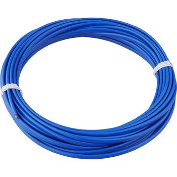 【楽天市場】1mより切断OK！ 福電 VX-G-VVF 0.5SQ×1P 平形 補償導線 青色 ビニル インボイス領収書可能：電材110番