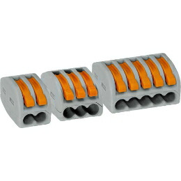 【楽天市場】WAGO ワゴ ワンタッチコネクター レバー操作タイプ 接続線数:2本 WF-2BP (10個入)：電材39 楽天市場店