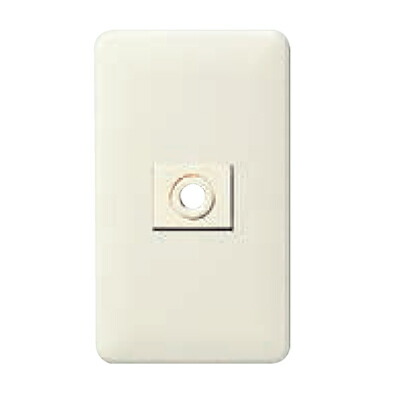 【楽天市場】WN6081W フルカラー電話線プレート1連(ホワイト) パナソニック：電材部品 楽天市場店
