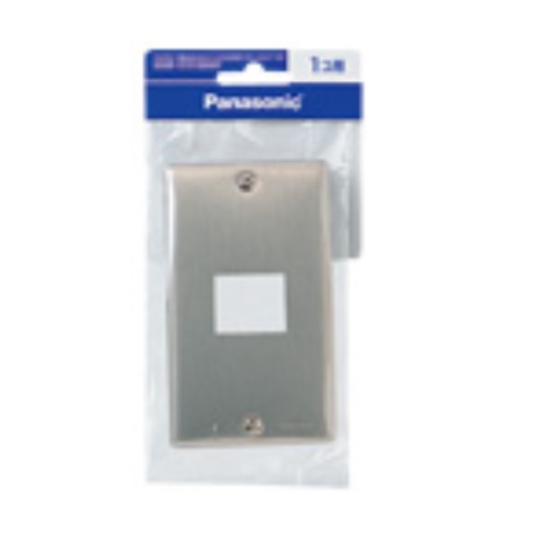 【楽天市場】WN7501P [フルコート加工]新金属プレート 1コ用/P パナソニック：電材部品 楽天市場店