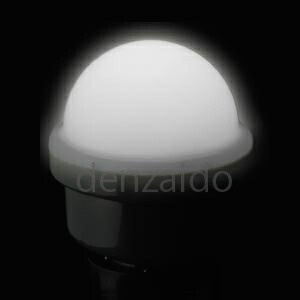 【楽天市場】ジェフコム LEDサイン球 屋外用 散光タイプ ホワイト 口金E26 P18SW-E2601-W：電材堂