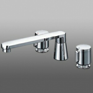 【楽天市場】KVK バス用埋込2ハンドル混合栓 ユニオン接続 固定こま仕様 一般地・寒冷地共通 KM85GT：電材堂