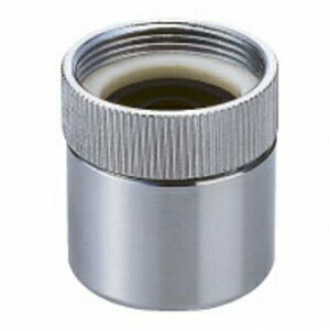 【楽天市場】水生活製作所 節水アダプター M22×P1.0 黄銅、EPDM・POM樹脂製 SV-AD210：電材堂