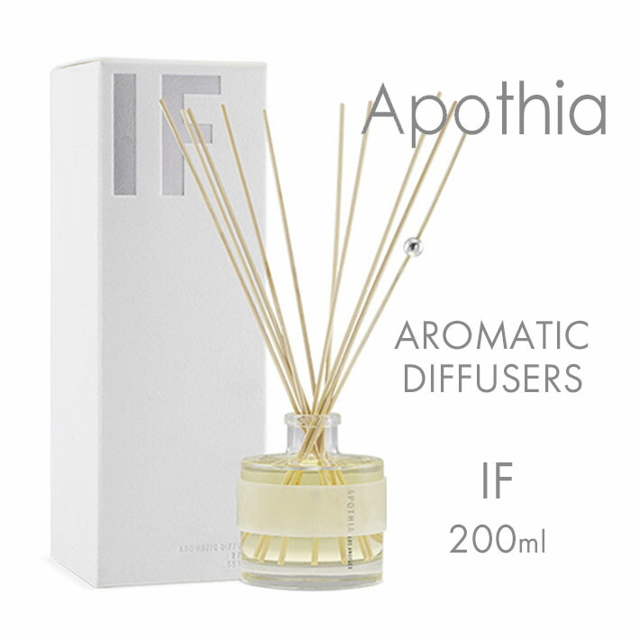 【楽天市場】【レビュー特典】Apothia Los Angeles アポーシア ロサンゼルス AROMATIC DIFFUSERS IF イフ 200ml リードディフューザー 芳香剤 部屋 ...