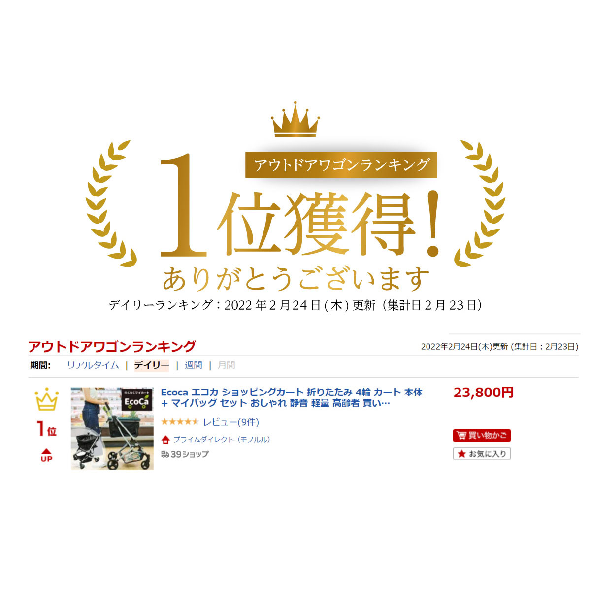 【楽天市場】【ランキング1位】Ecoca エコカ ショッピングカート 折りたたみ 4輪 カート マイバッグ セット おしゃれ 静音 軽量 高齢者 買い物カート 折りたたみカート 大容量 荷物 ...