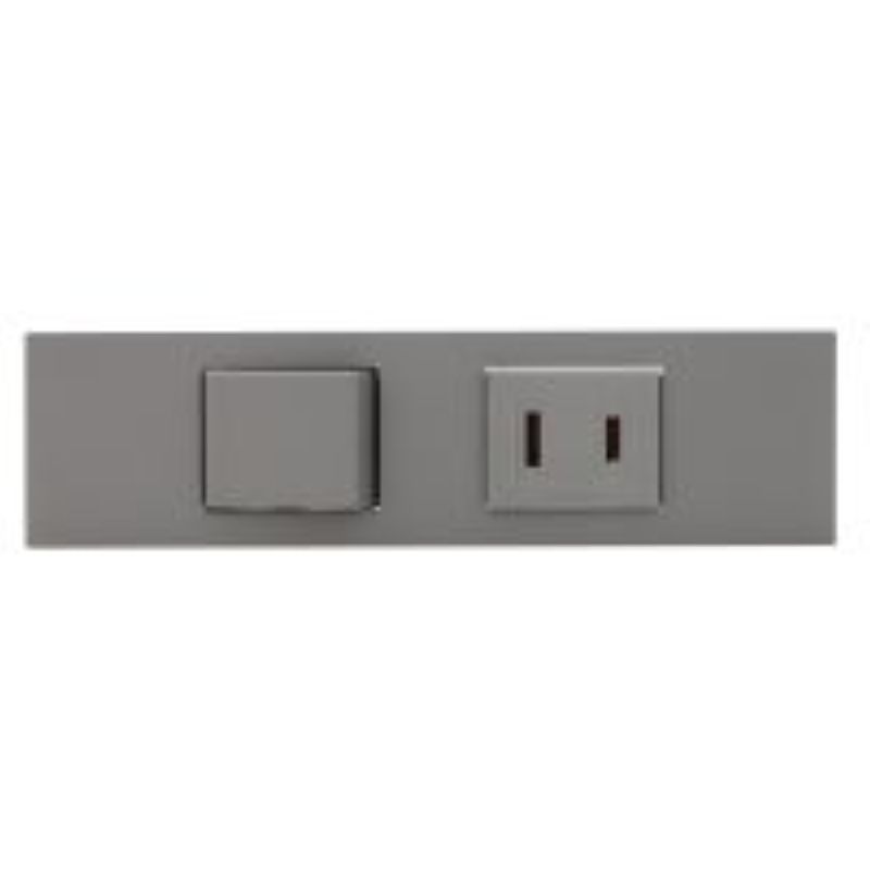 【楽天市場】神保電器 KAG-2710 NKシリーズ家具・機器用3路スイッチ+コンセントセット（シボ加工品・SG色）：DesignDepot