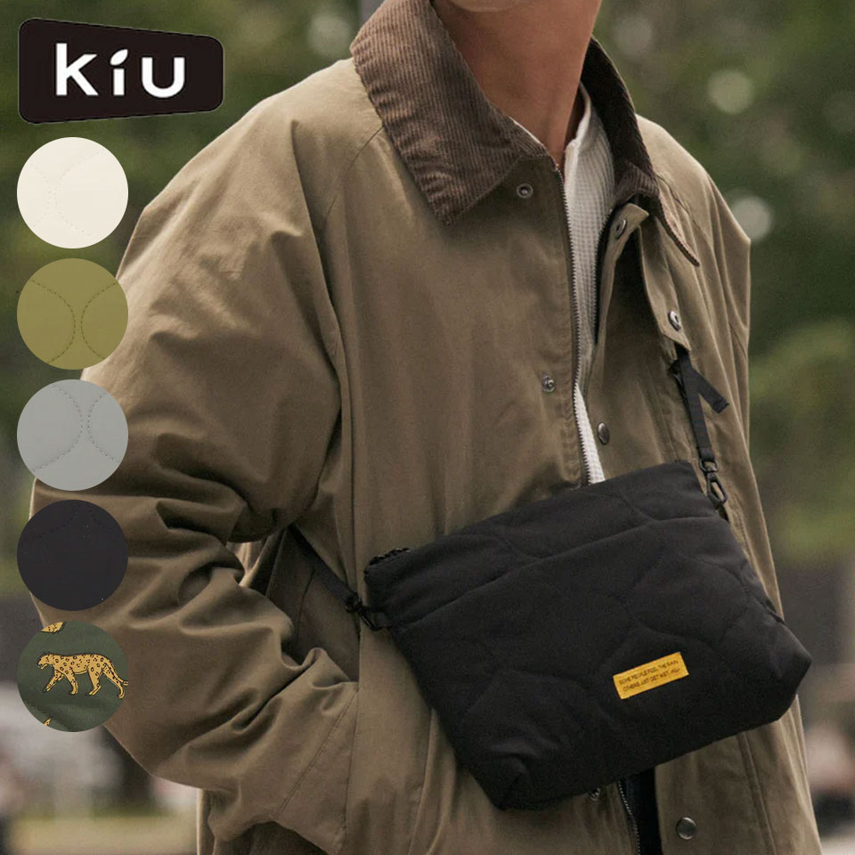 【楽天市場】Kiu キウ パデット サコッシュ ポーチ キルティング K385：Designers＆Laboshop