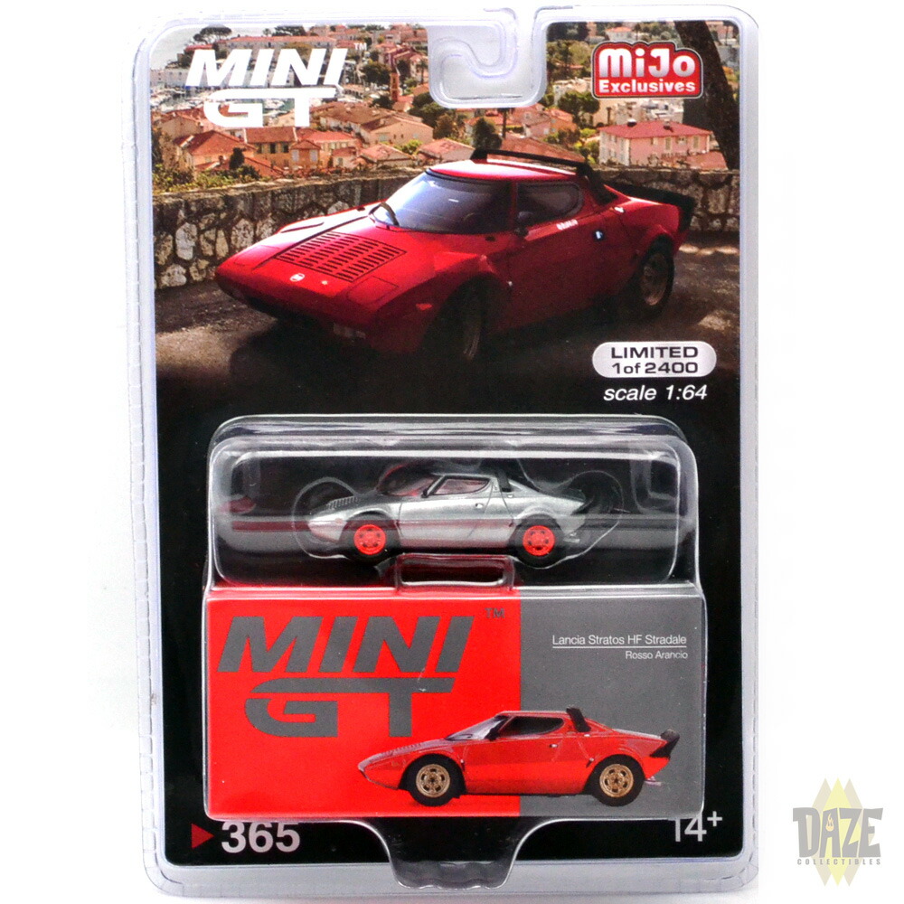 【楽天市場】MiJo TOYS EXCLUSIVE - LANCIA STRATOS HF STRADALE (ROSSO ARANCIO ...