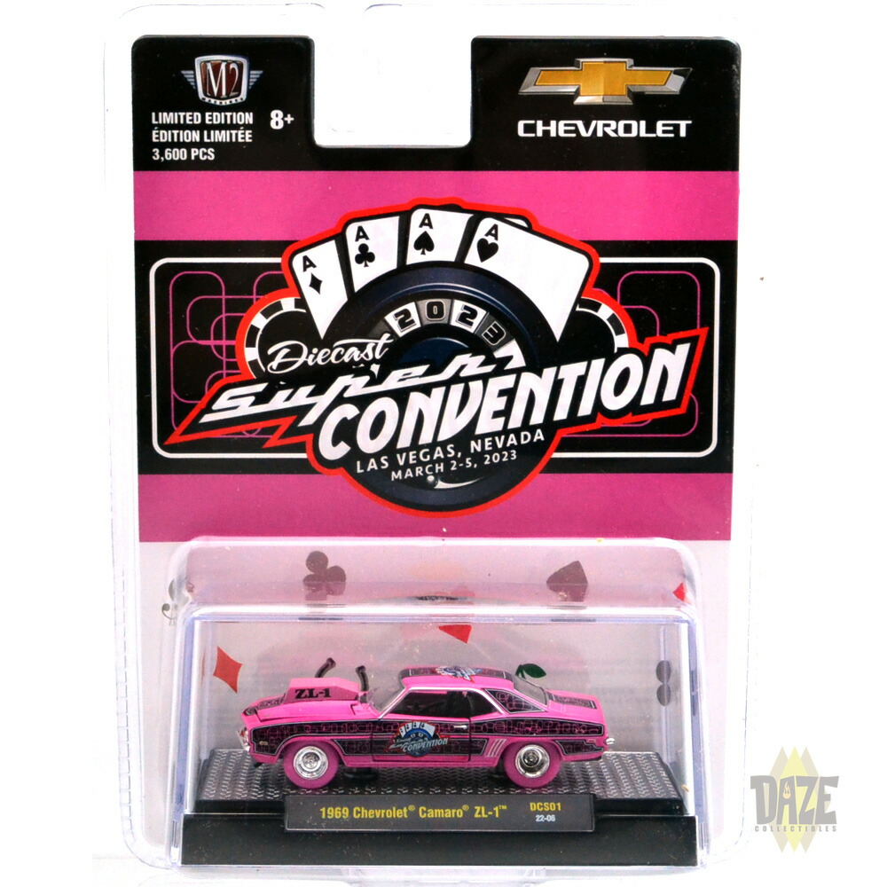 【楽天市場】2023 SUPERCON EXCLUSIVE - 1969 CHEVROLET CAMARO ZL-1 2023 ラスベガス ...