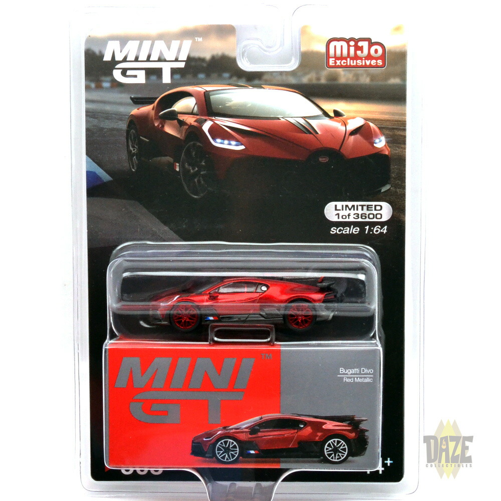 【楽天市場】MiJo TOYS - BUGATTI DIVO (RED METALLIC) CHASE CARアメリカ MiJo Toys ...