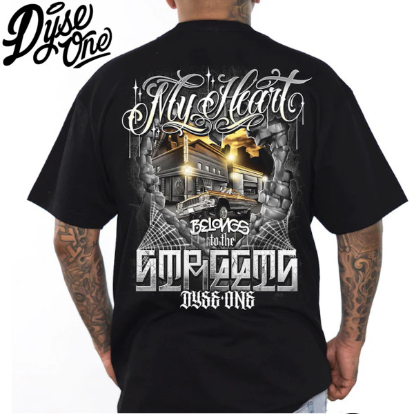 【楽天市場】Dyse One My Heart Tee【ダイスワン】プリントTシャツFabric Made & Cut in USA ...
