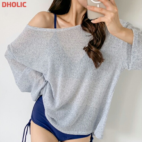 【楽天市場】【8%SALE】[0603NEW] tops レディース 韓国ファッション トップス Tシャツ カットソー 長袖 ボートネック ルーズ オーバーサイズ 透ける シースルー 薄手 ...