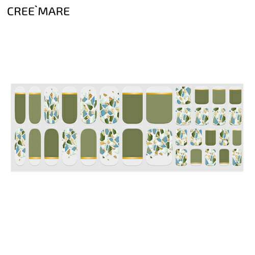 【楽天市場】[コスメSALE+][ティオラ] ボリュームラップネイル＆ペディ（ネバーガーデングリーン）・53932 コスメ cosme ...