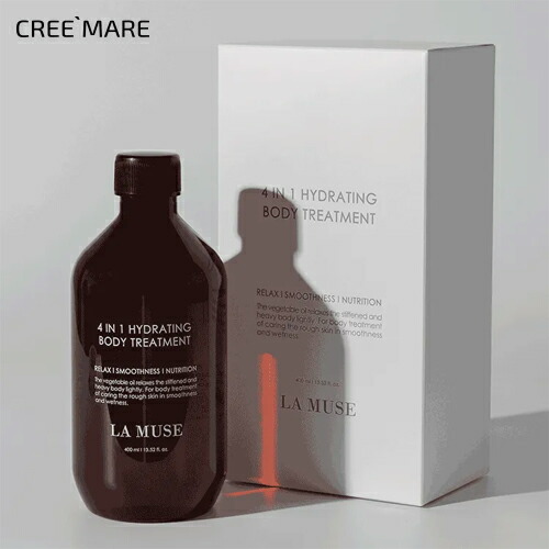 【楽天市場】[LA MUSE] cosme 韓国コスメ 400ml ボディケア 乾燥ケア 油水分ケア 保湿ケア 整肌ケア デイリーケア ...