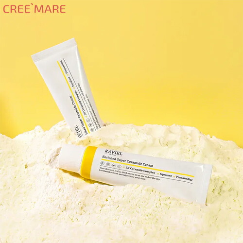 【楽天市場】[0130NEW] [RAVIEL][ラビエル] エンリッチドスーパーセラミドクリーム 韓国コスメ スキンケア クリーム ...