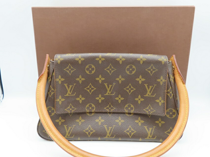 【楽天市場】ルイ・ヴィトン LOUIS VUITTON M51147 ミニルーピング ハンドバッグ モノグラム 【中古】 【送料無料】：ダイヤバンク