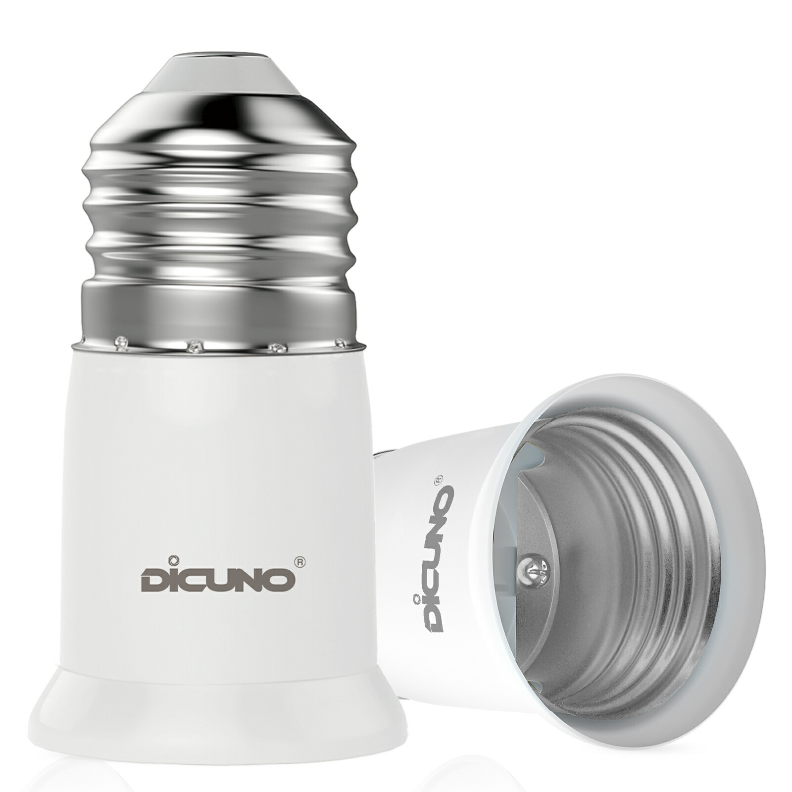【楽天市場】【送料無料】DiCUNO E26延長ソケット E26 口金延長アダプター 約3CM延長する 2個セット：DiCUNO公式 楽天市場店