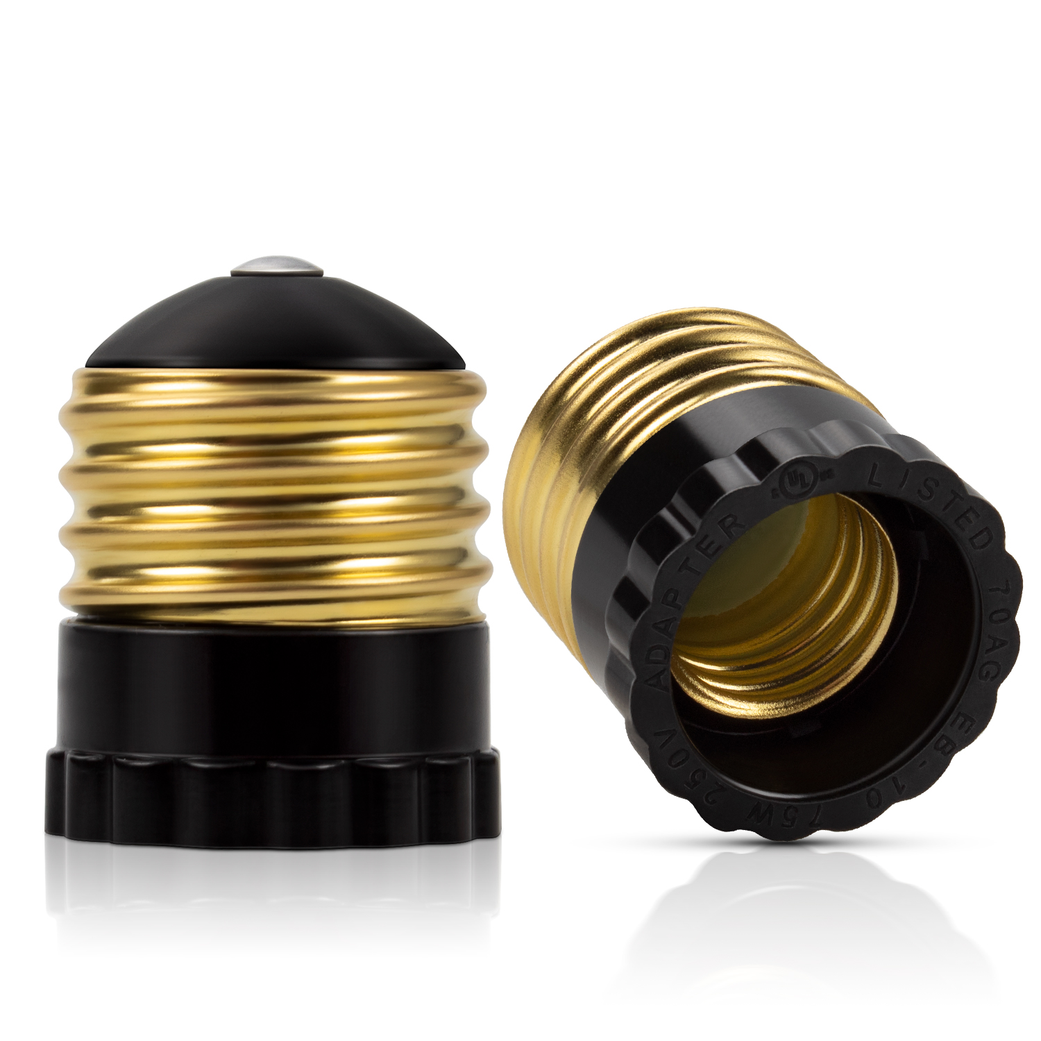 【楽天市場】【E26 E17 口金変換アダプタ】DiCUNO 口金変換ソケット 75WまでLED電球/白熱電球/電球形蛍光灯対応 耐用性強い 長寿命 難燃性素材使用 高温耐性 電球取替用 工事 ...