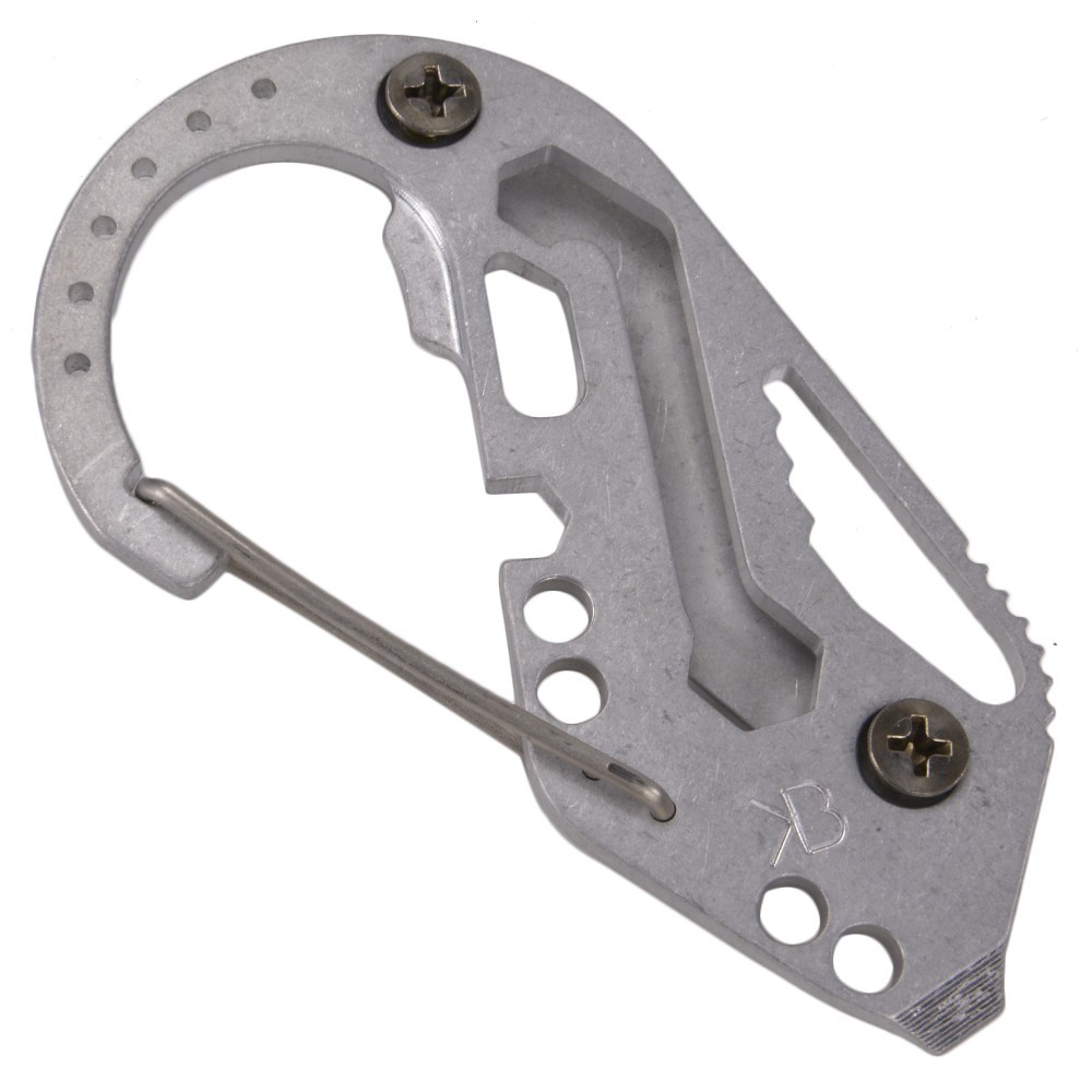 【楽天市場】Key Biner キー収納システム 多機能ツール カラビナ [ シルバー ] マルチツール EDCツール アルミカラビナ ...