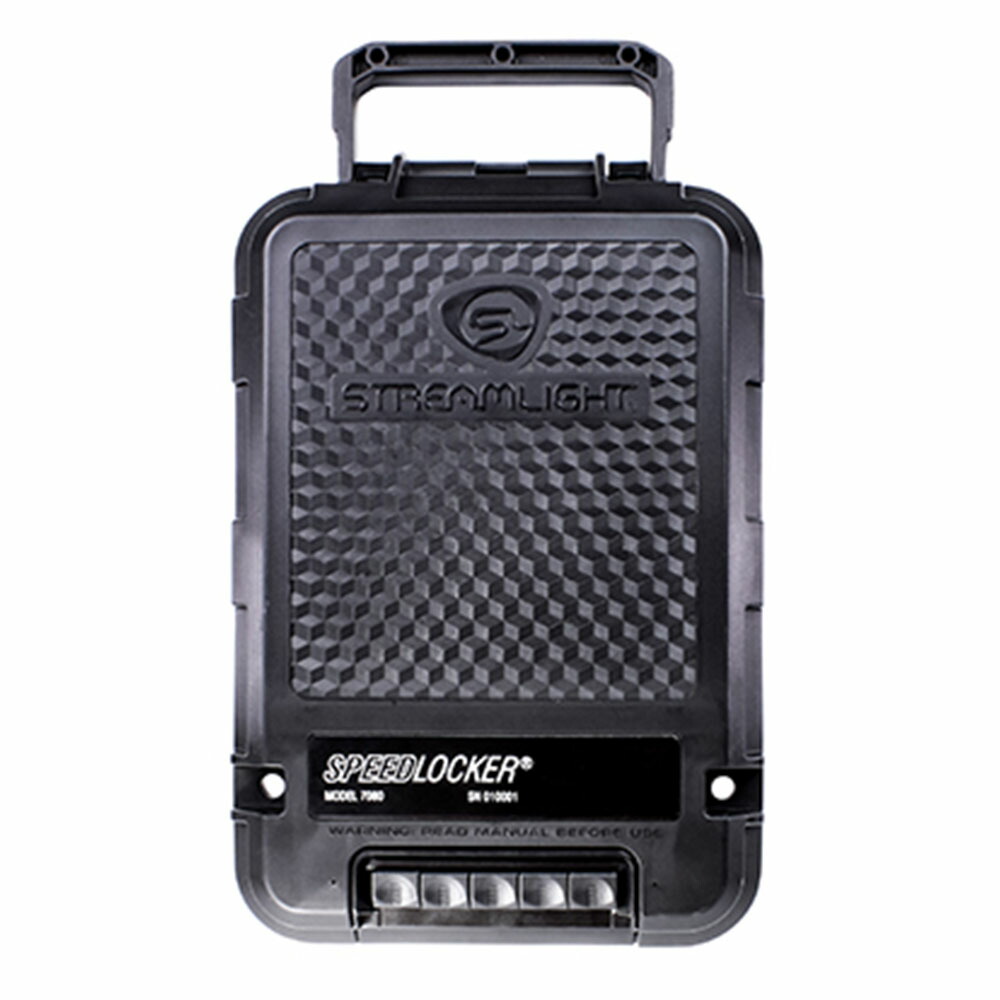 【楽天市場】STREAMLIGHT ハンドガンケース SPEEDLOCKER 機械式ロック 電源不要 7080 エアガンケース ピストルケース ...