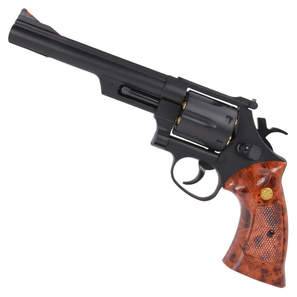 【楽天市場】クラウンモデル ガスガン S&W M29 44マグナム 6インチ No13312 crown model ガスリボルバー ライブカート トイガン エアーガン エアーソフトガン ...