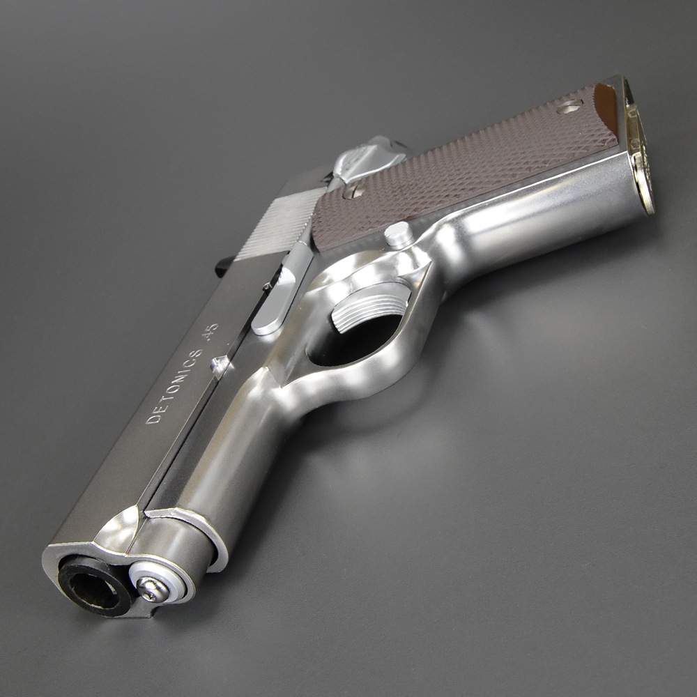 【楽天市場】CAW モデルガン デトニクス .45 HW [ ステンレスシルバー ] CAW-MA0001 クラフトアップル Craft ...