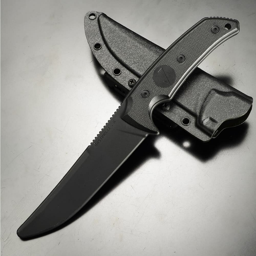 【楽天市場】Bastinelli トレーニングナイフ PY Trainer カイデックスシース付き バスティネリ ダミーナイフ トレーナー ...