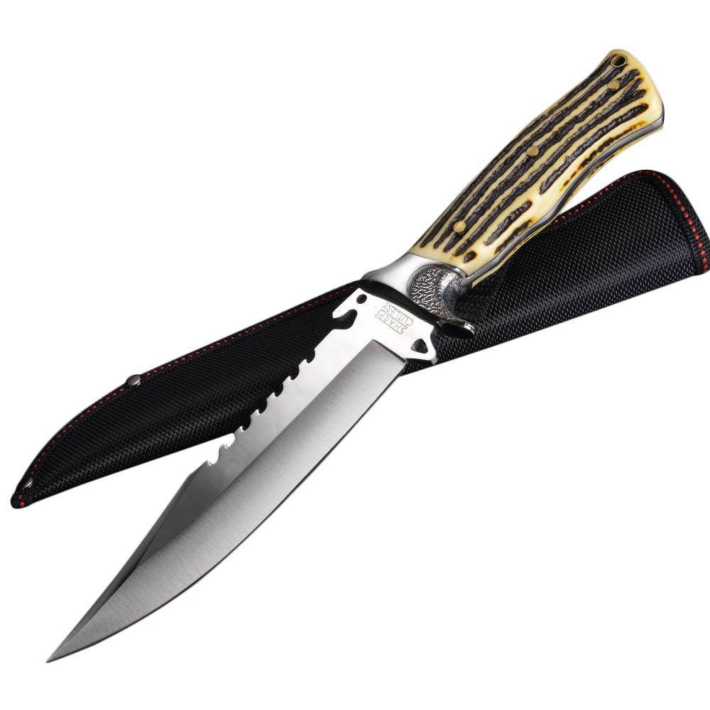 楽天市場】SOG ボウイナイフ S10B-K テックボウイ ハンティングナイフ