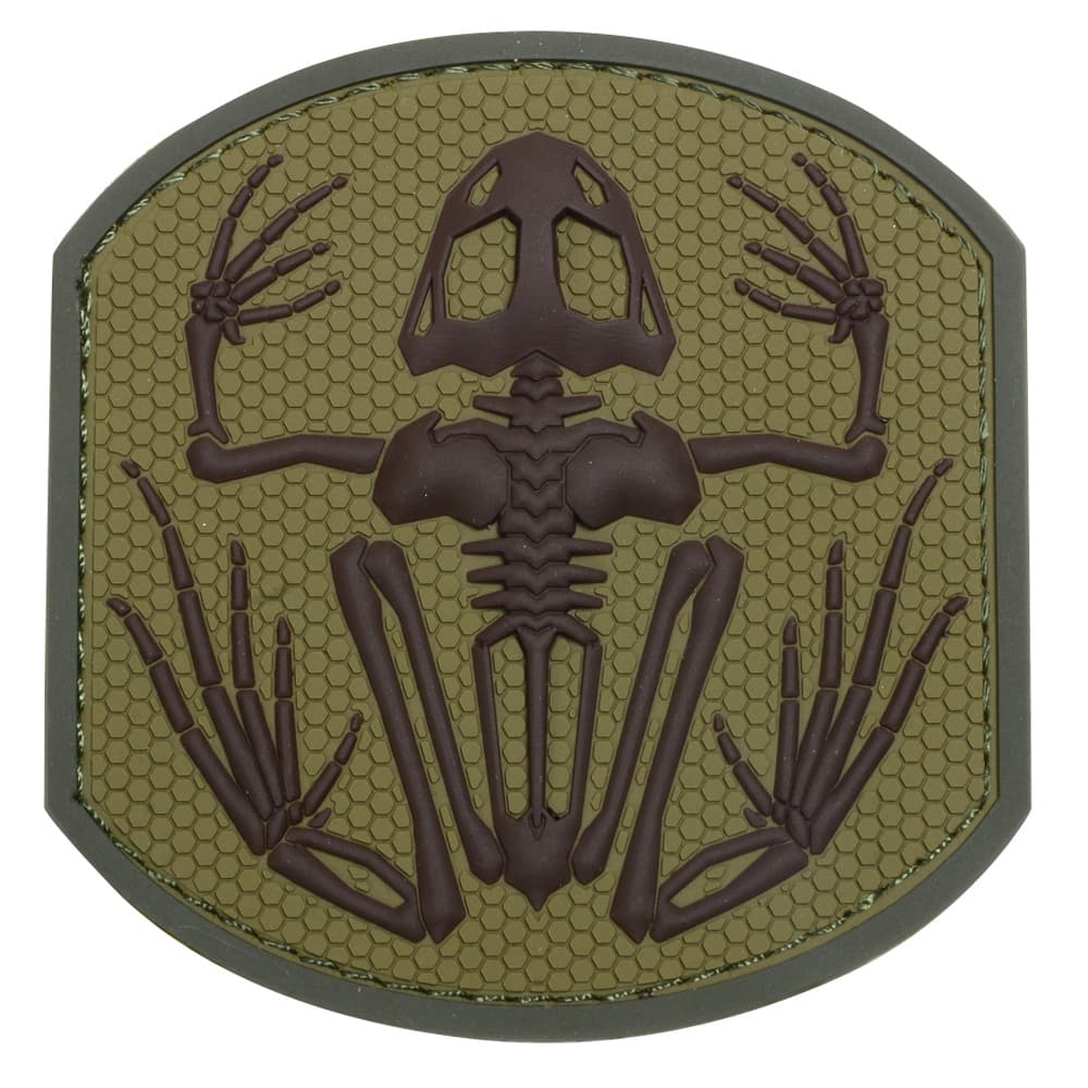 【楽天市場】ミルスペックモンキー PVCパッチ Frog Skeleton ベルクロ付き [ オリーブドラブ ] MSM MIL-SPEC MONKEY フロッグスケルトン スカルフロッグ ...