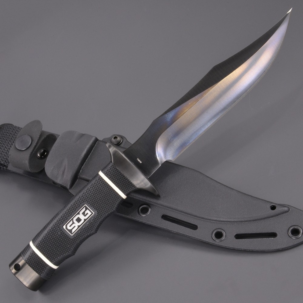 【楽天市場】SOG ボウイナイフ S10B-K テックボウイ ボーイナイフ ハンティングナイフ 狩猟 アウトドアナイフ サバイバルナイフ ...