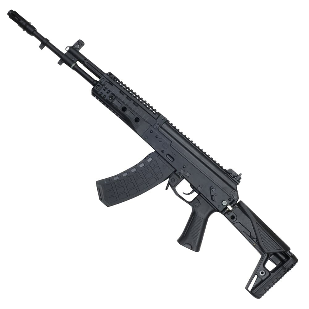 【楽天市場】WELL PRO 電動ガン AK-12M1 プリコッキング式電子トリガー搭載 wls-pro-we09-bk ウェルプロ AK ...