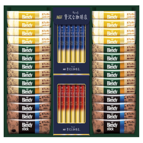 【楽天市場】【ギフト包装・のし紙無料】AGF スティック カフェオレ&ブラック アソートギフト BZT-30A(A3)：トキワダイレクト