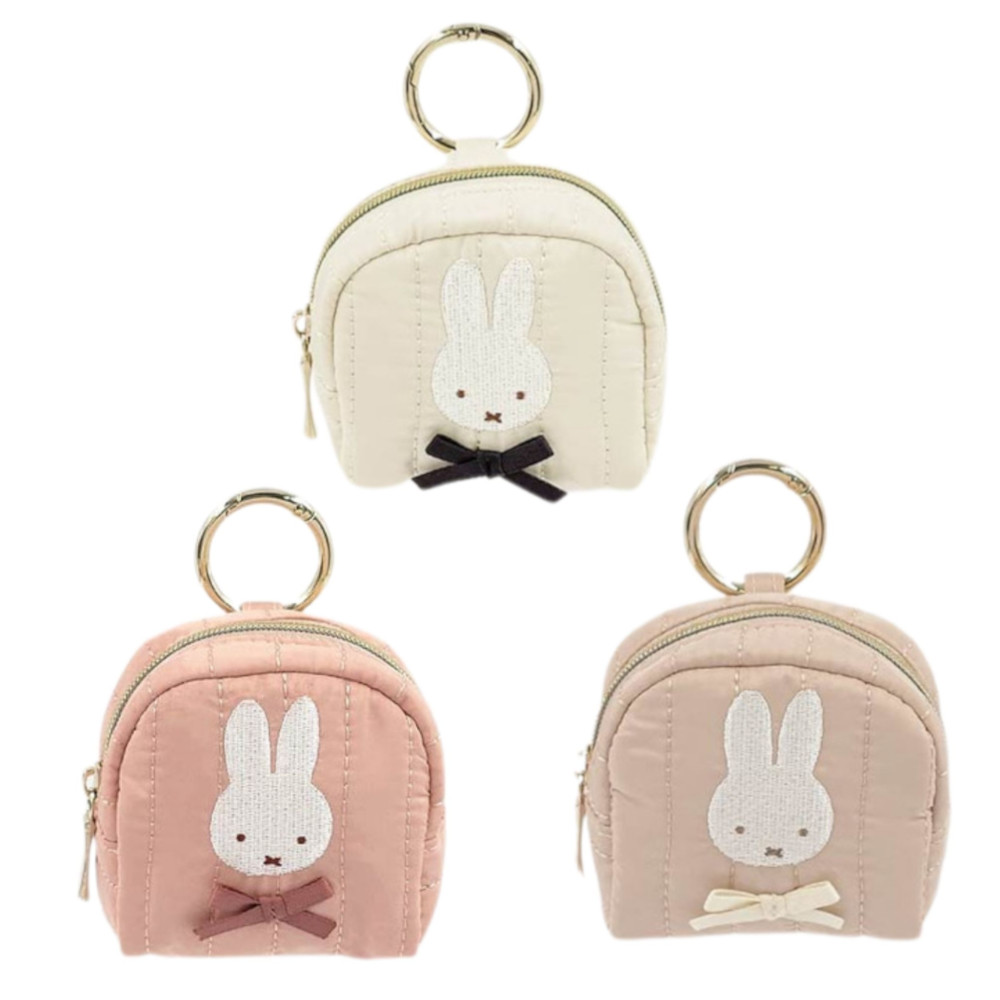【楽天市場】my favorite ribbon miffy ミニポーチ ミッフィー グッズ 大人 プレゼント ミッフィー ワイヤレスイヤホン ...