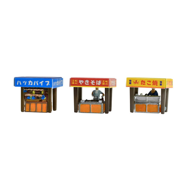 【楽天市場】335061 トミーテック 情景小物003-3 露店B3 1/150(Nゲージスケール) 鉄道模型 【1月予約】：でじたみん 楽天市場店