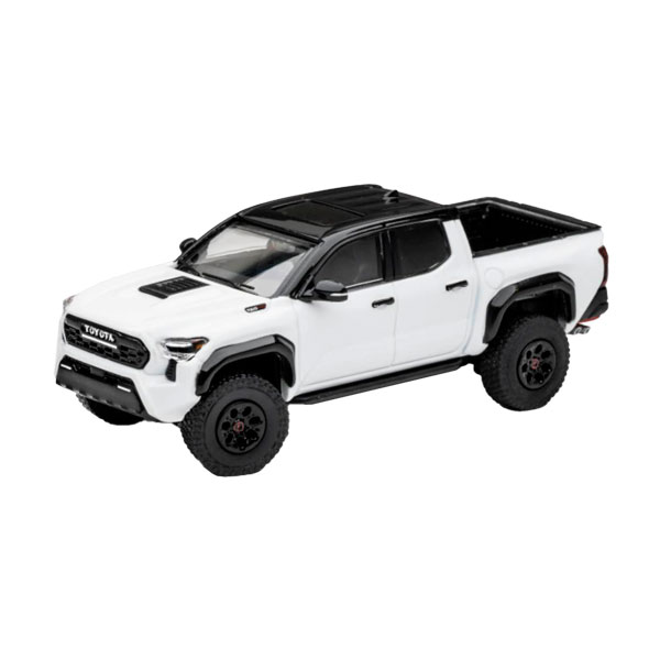 【楽天市場】ゲインコーププロダクツ 1/64 トヨタ・タコマ TRD PRO ICE CAP WHITE DiecastTalk特注品 ...