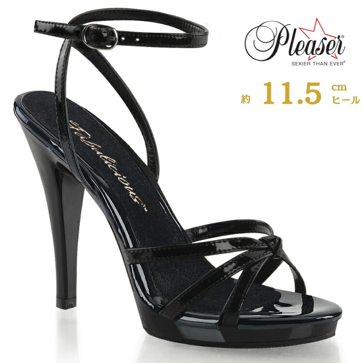 楽天市場】Pleaser プリーザー ハイヒール サンダル 11cm 12cm ヒール