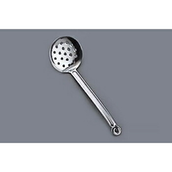 【楽天市場】湯豆腐スプーン 丸型 食道楽 18-8（ステンレス） 大 φ57×140mm：ダイニングマート