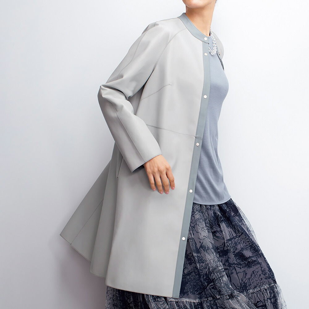 【楽天市場】【クーポン10％OFF 9/20限定】 トルコ産ラムレザー リバーシブルコート コート ファッション PC4596：ディノス楽天市場店