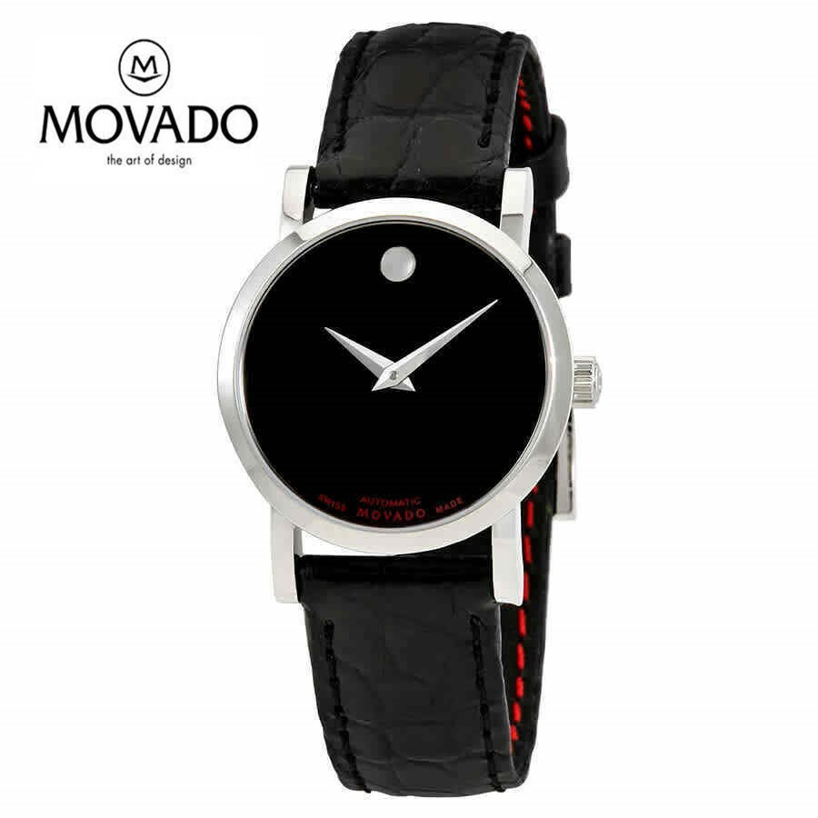 【楽天市場】MOVADO モバード レッドレーベル オートマチック ブラックダイヤル メンズウォッチRed Label Automatic ...
