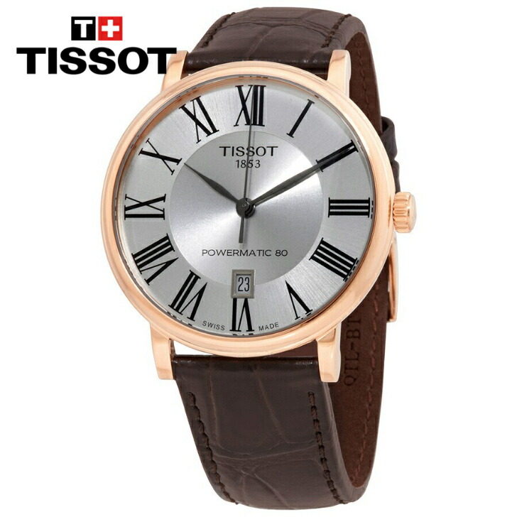【楽天市場】TISSOT ティソ カーソン オートマチック シルバーダイアル メンズウォッチCarson Automatic Silver ...