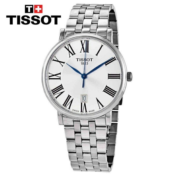 【楽天市場】TISSOT ティソ カーソン プレミアム クオーツ シルバーダイアル メンズウォッチ Carson Premium Quartz ...