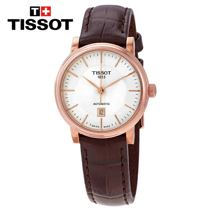 【楽天市場】TISSOT ティソ カーソン オートマチック シルバーダイアル レディースウォッチ Carson Automatic ...