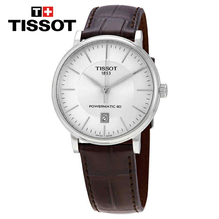 【楽天市場】TISSOT ティソ カーソン プレミアム オートマチック シルバーダイアル メンズウォッチ Carson Premium ...
