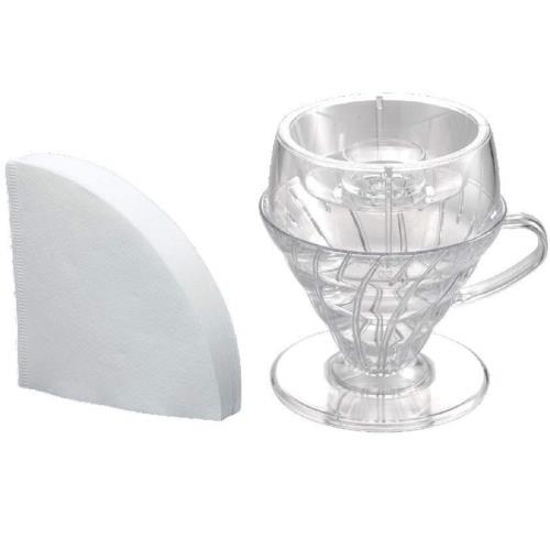 【楽天市場】HARIO(ハリオ) V60 ドリップアシストセット Drip-Assist Set ピート・リカタモデル 1~4杯用 コーヒー ...