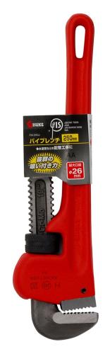 【楽天市場】高儀(Takagi) GISUKE パイプレンチ JIS付 250mm PW-250J：DIOマート
