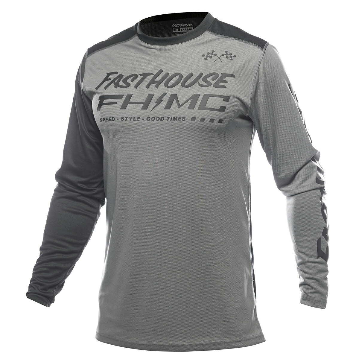 【楽天市場】FASTHOUSE MX カーボンジャージ メソッド XXLサイズ グレイ/ブラック 品番:G6525/メーカー品番:215001 ...
